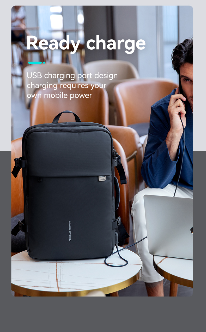 MARK RYDEN Expandable 17 inch Laptop Backpack | Shopee Philippines