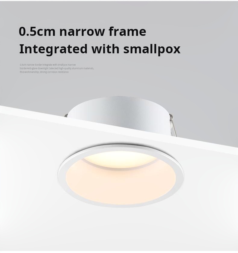 COD LED 3color downlight recessed panel lights living room without main ...