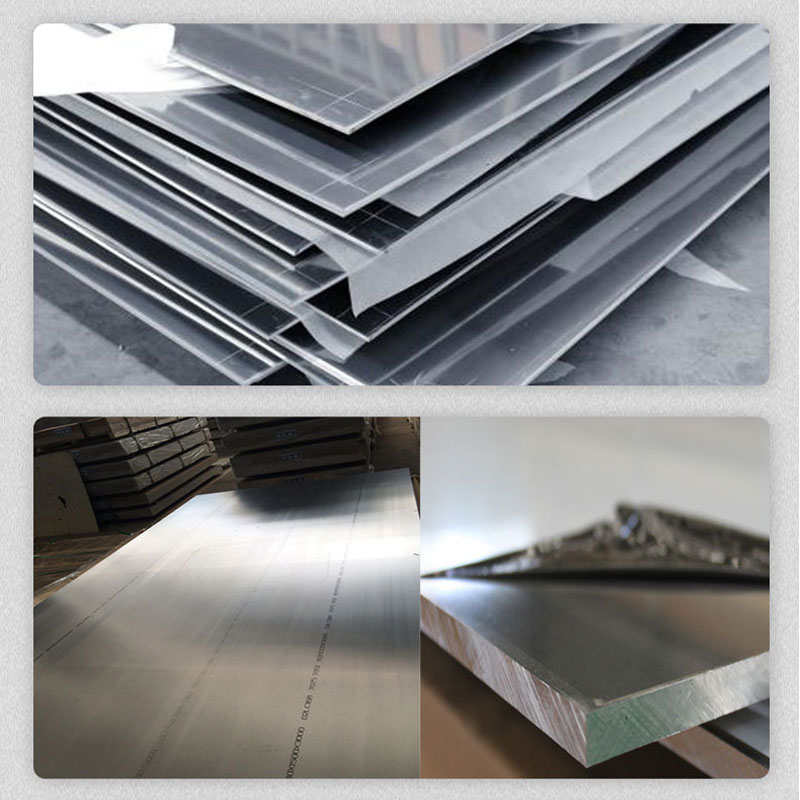 Thickness 1mm-8mm Aluminum Flat Plate Aluminum Alloy Square Plate ...