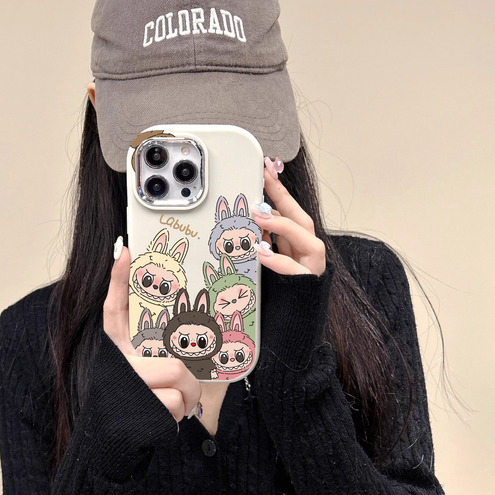 Cute Cartoon Elves Labubu Case Xiaomi Redmi Note 13 Pro Plus 12R 12S 12 ...