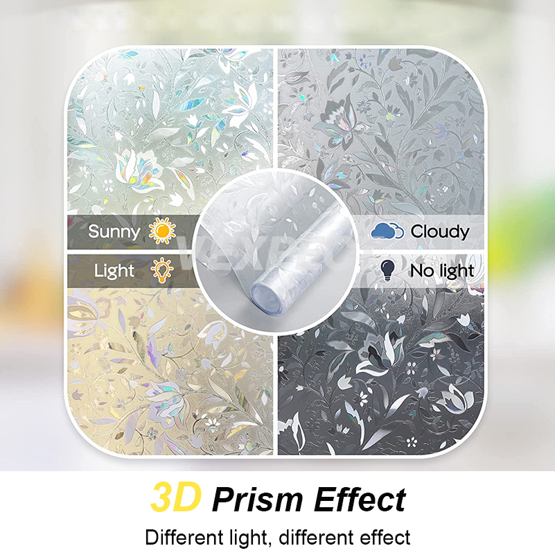 Window Total Blackout Sticker Film Privacy Tinted Glass Sticker, Room ...