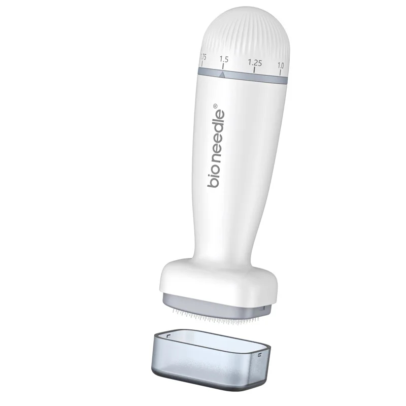 Scalp Beard Derma Stamp 120 Bio Needles Microneedling Adjustable Needle ...