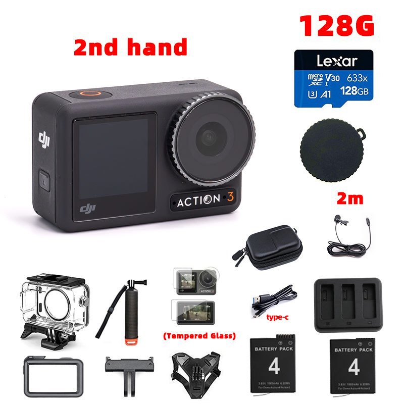 DJI OSMO ACTION 3 Action Camera 4K HDR stabilization DJI Action 3 Sport ...
