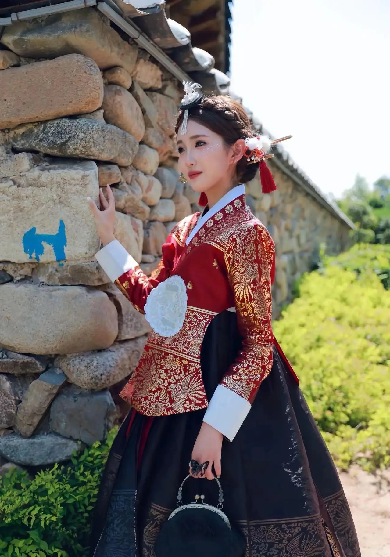 Yanji Clothes High-End Hanbok Wedding Dress Wedding Dress Women's ...
