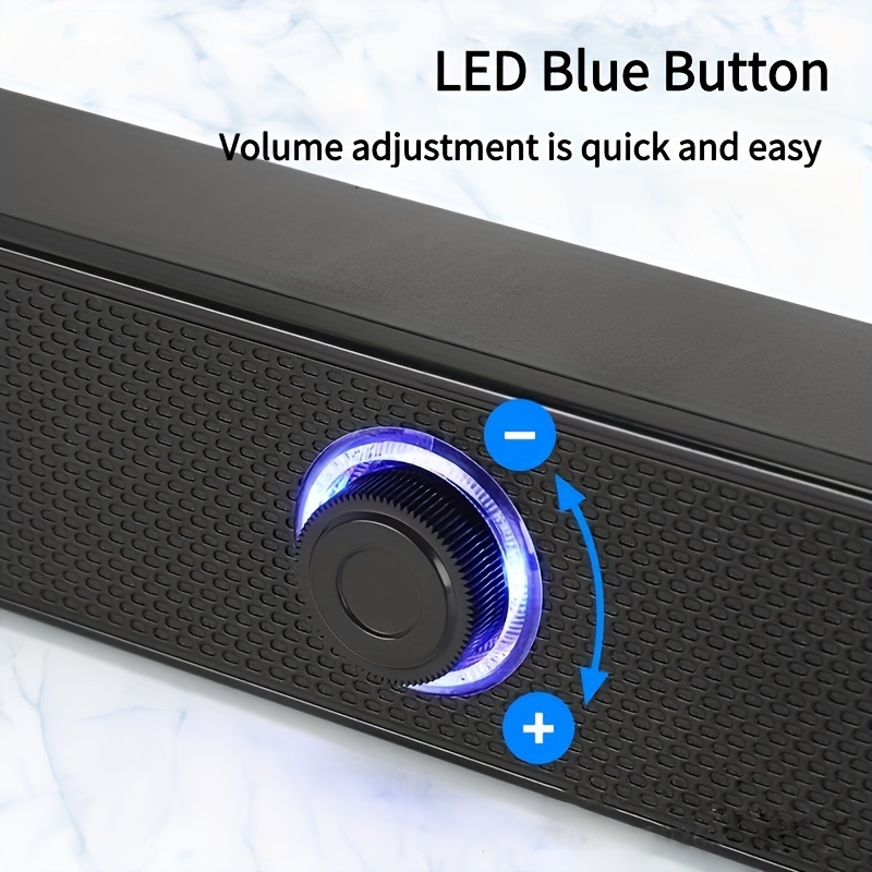 3d Surround Sound Speaker Wired Computer Speaker Subwoofer Suitable for ...