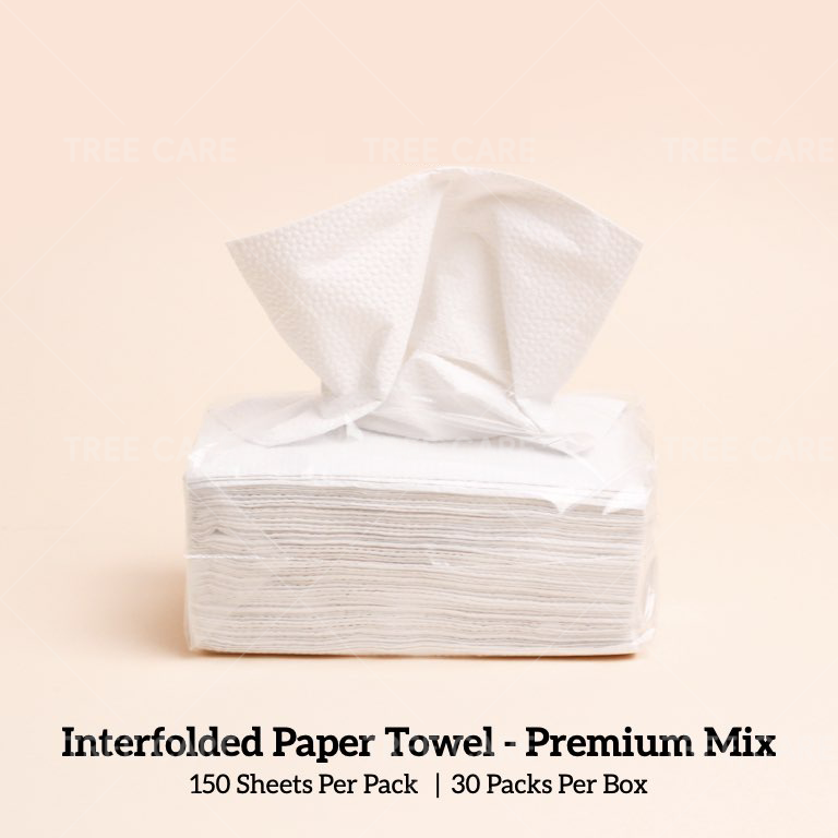【1/2/3/4/10pcs】Interfolded Paper Kitchen Towel - 1Ply Premium Mix [150 ...