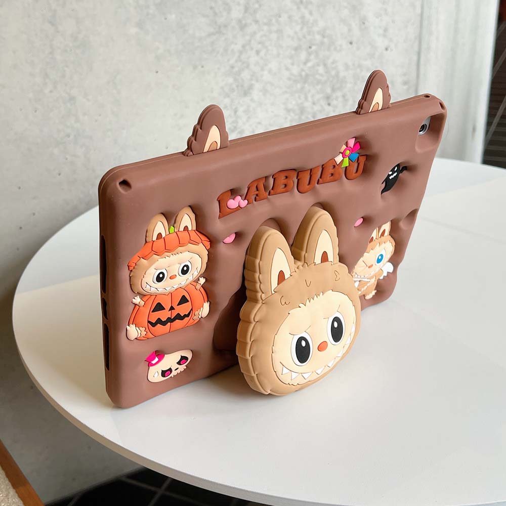 Cute 3D Labubu For iPad Pro2024 11inch Mini 1/2/3/4/5/6 11 silicone ...