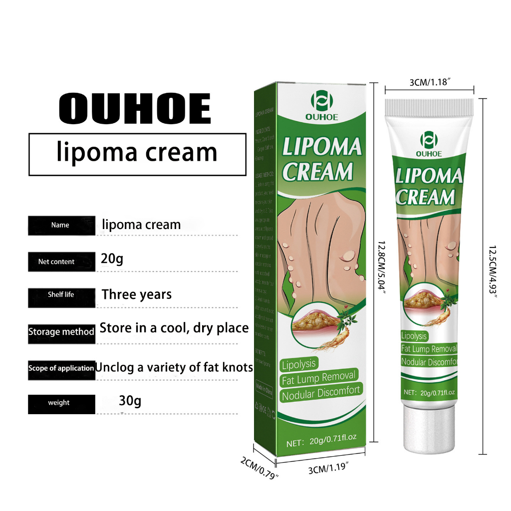 OUHOE Lipoma Removal Cream 20g original lipoma cream Fat Lump lipomas ...