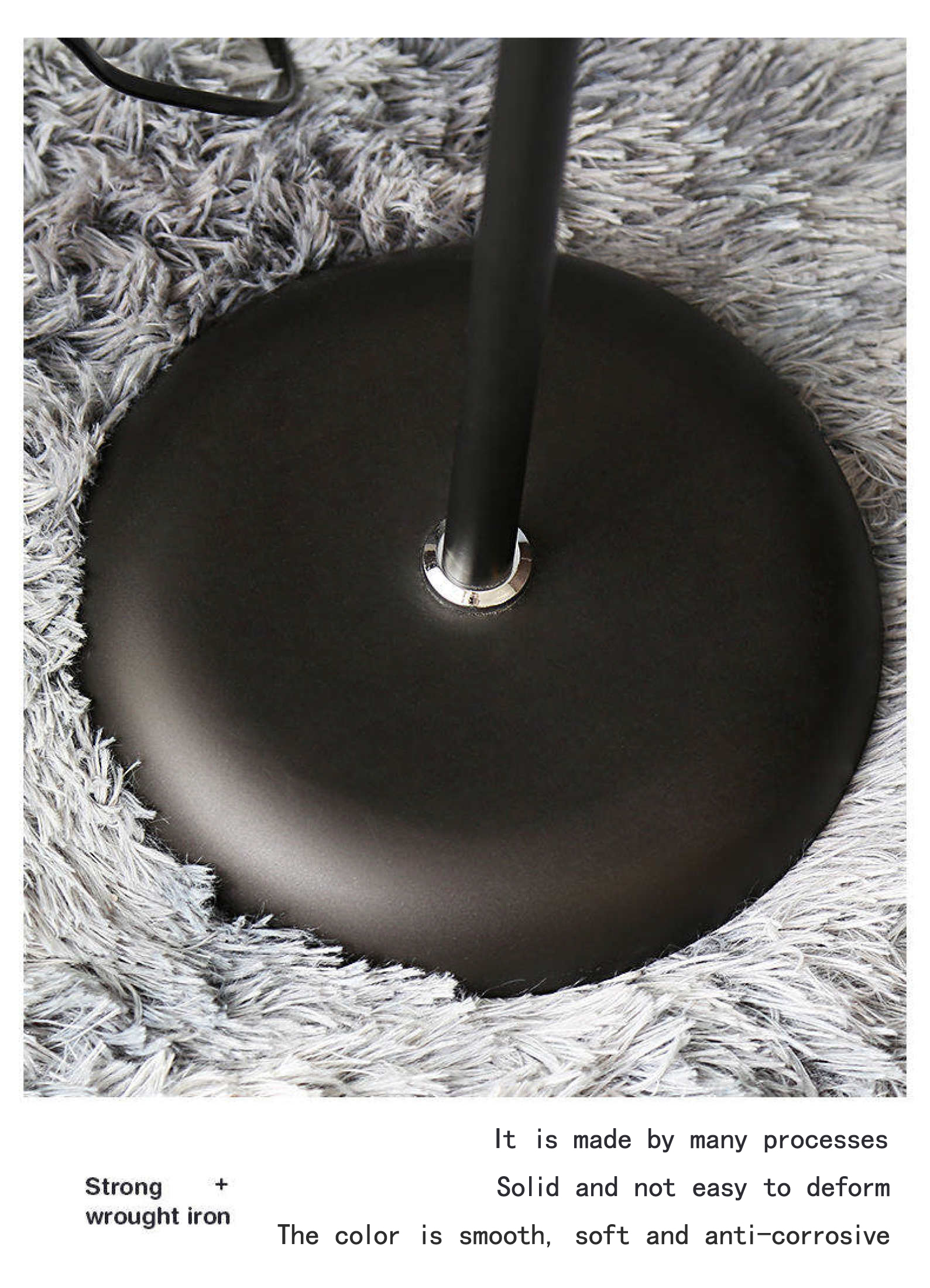 Nordic vertical table lamp LED floor lamp study bedroom living room ...