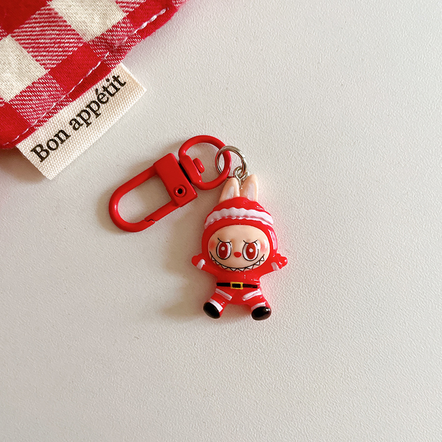 Labubu Christmas series keychains, backpack pendants, decorative gifts ...
