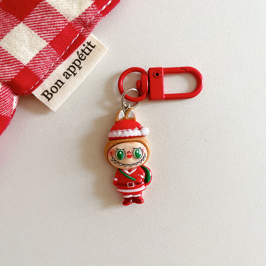 Labubu Christmas series keychains, backpack pendants, decorative gifts ...