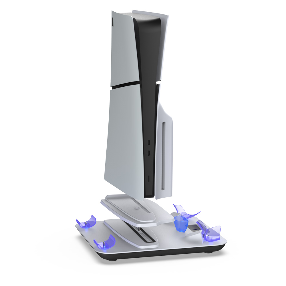 Horizontal Lying PS5 Game Console Stand Compatible for PS5/ PS5 SLIM ...