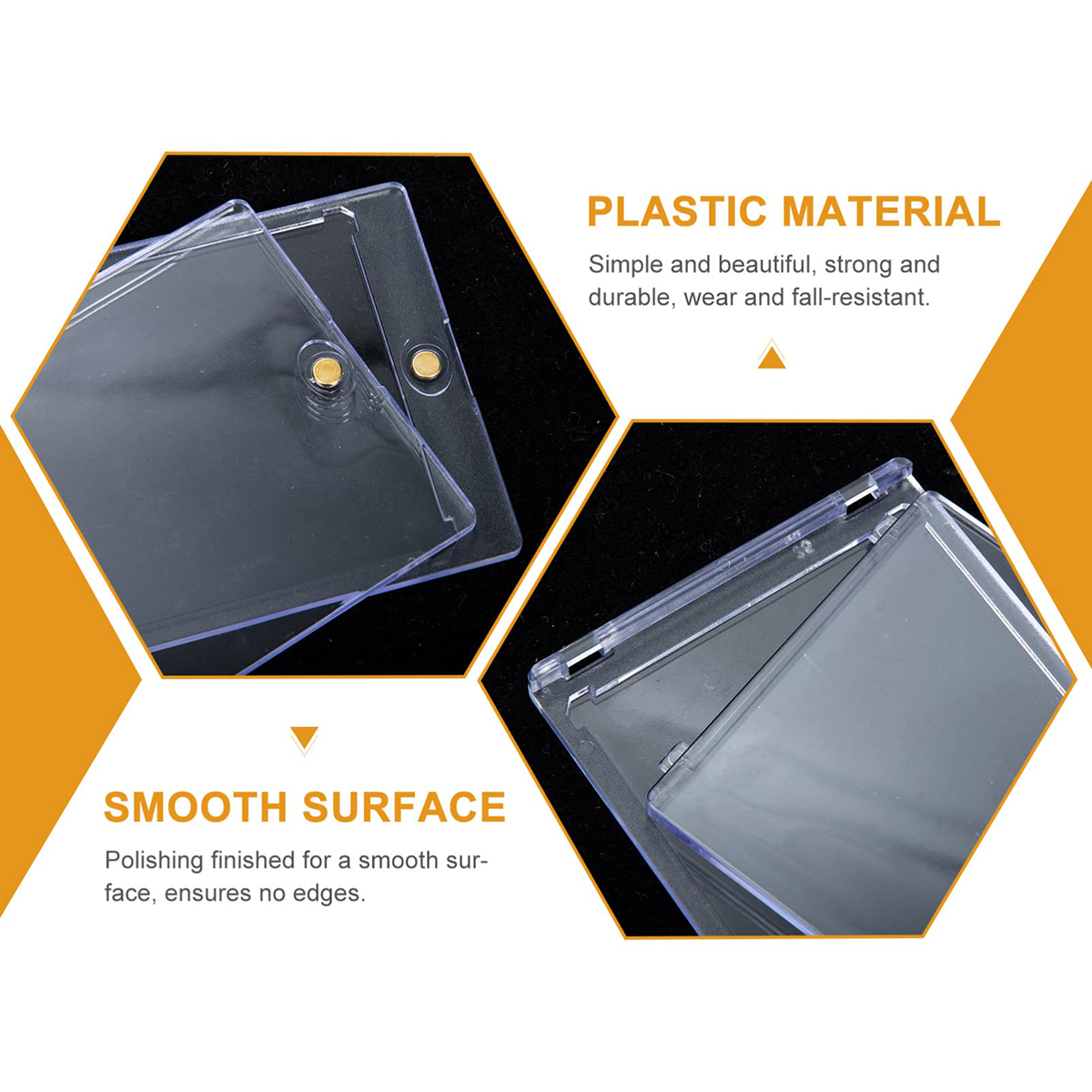 1pc acrylic magnetic card brick, ID card, game card protection card ...