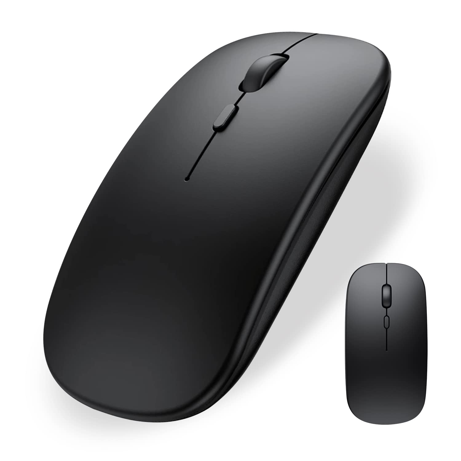 Wireless 2.4g Ultra-Thin Portable Computer USB Mouse With Nano Receiver ...