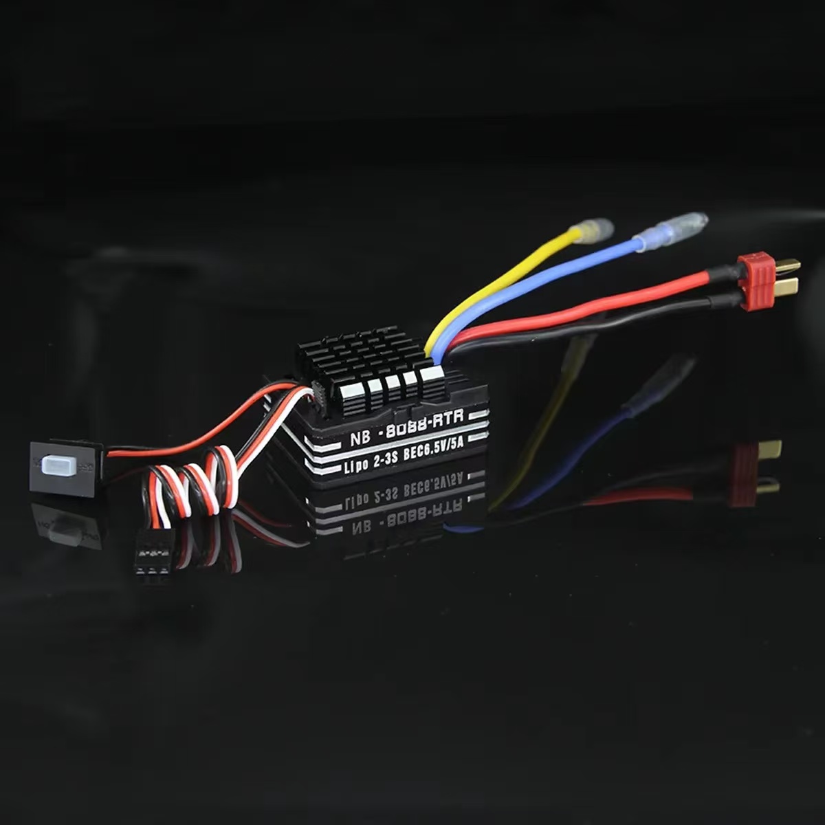 NEEBRC 80A 2-3S Waterproof Metal Brushed ESC T Plug XT60 Plug For 540 ...