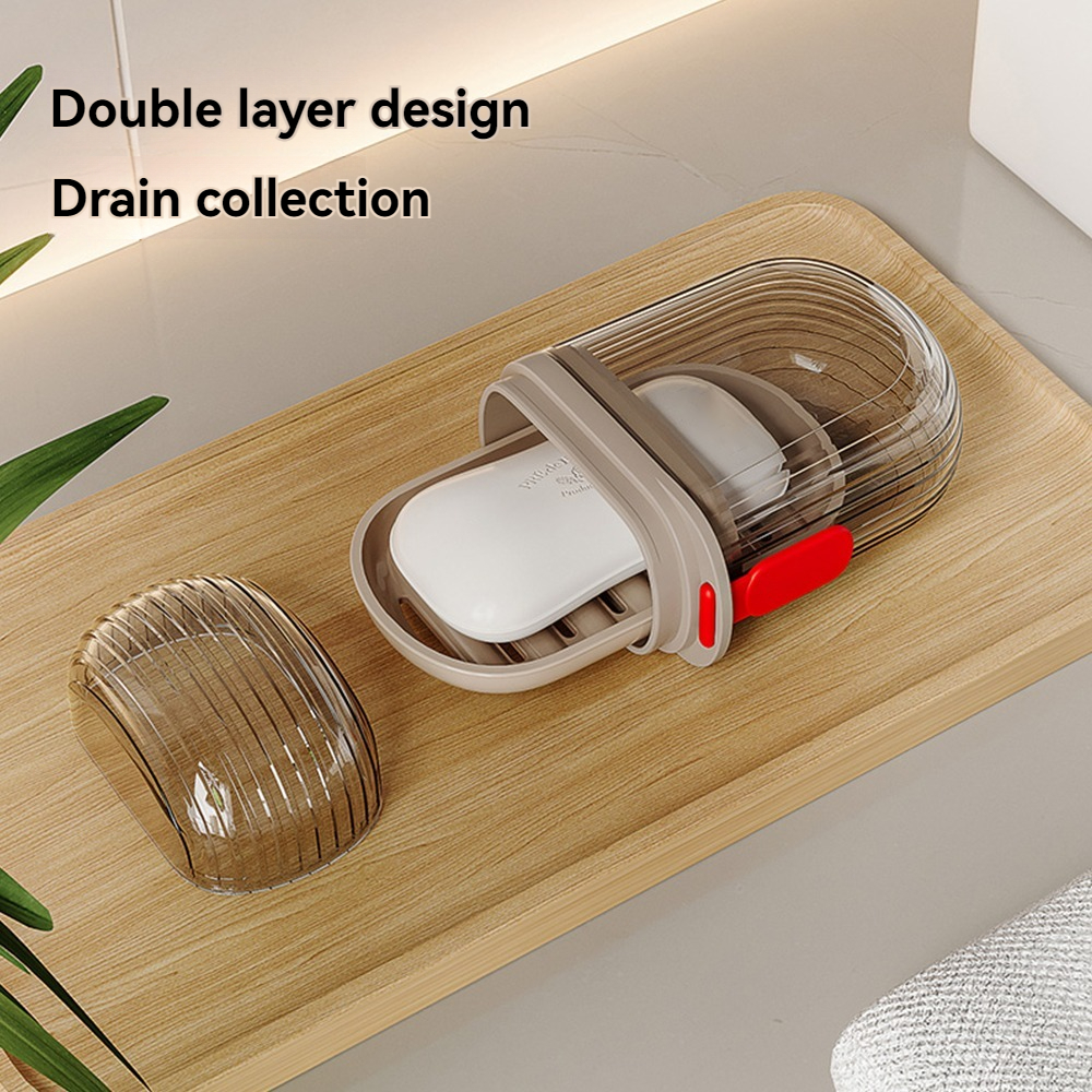 Soap Box Travel Portable Soap Box Premium Light Luxury Sealed Drainage ...
