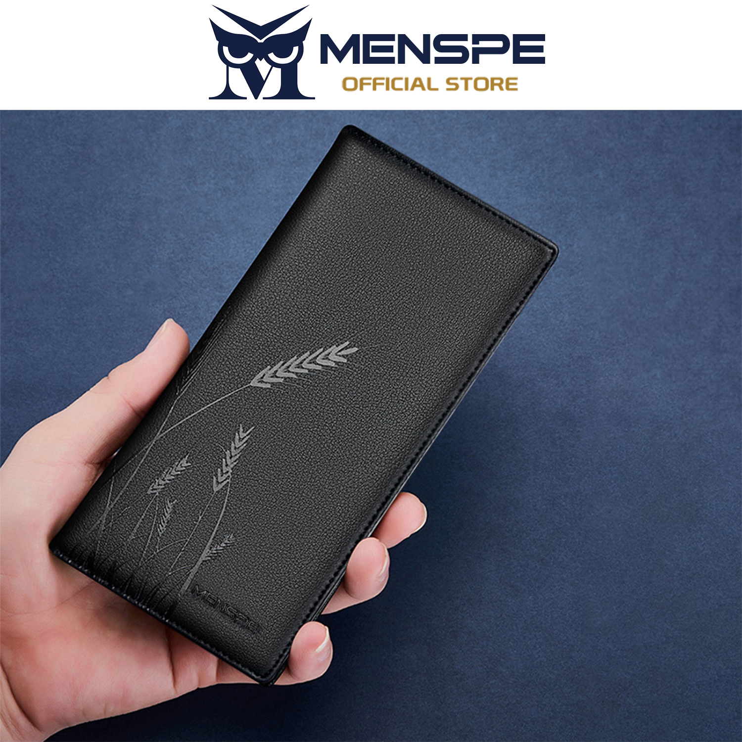 MENSPE Man Wallet PU Leather Short Zipper Wallet Bifold Wallet Coin ...