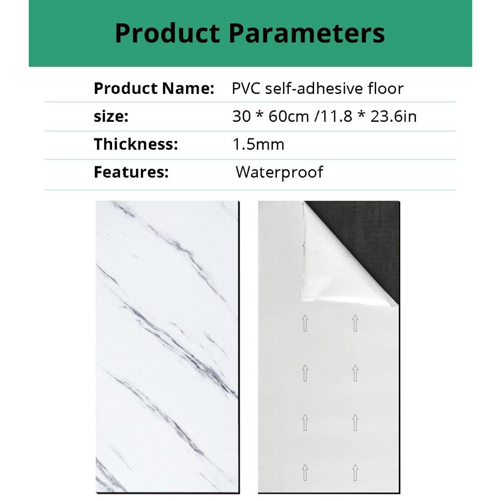 20pcs 30x60cm Marble Foam Wallpaper For Kitchen Backsplash Countertop ...