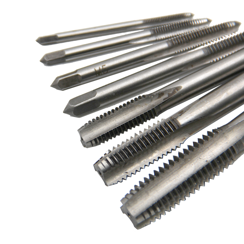 7PCS M3-M12 Hand Tap Square Handle Straight Groove Thread Tapping ...