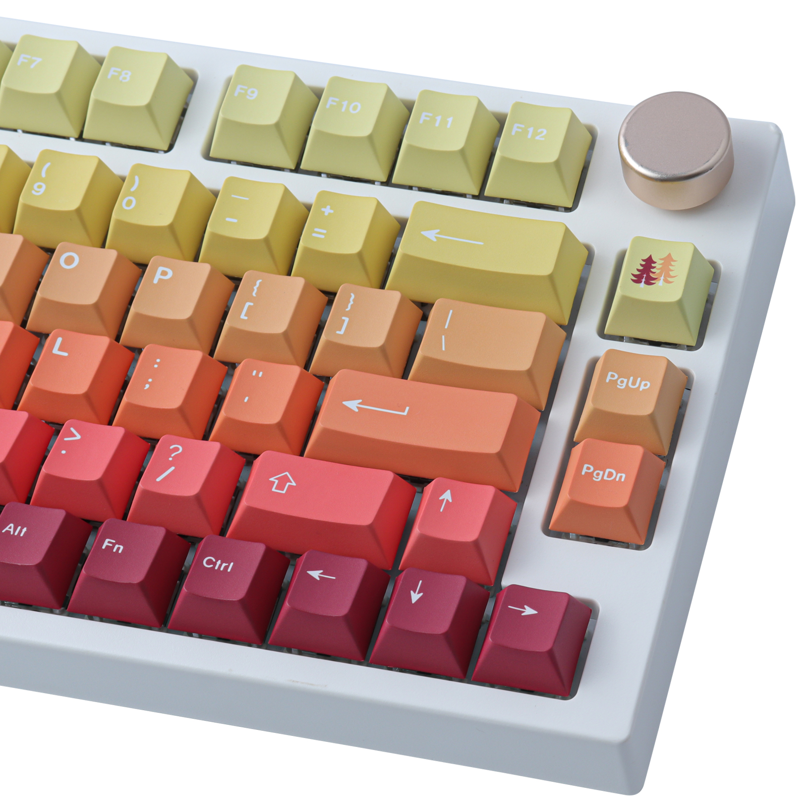 GMK Autumn Keycaps 129 Keys PBT Keycaps Cherry Profile DYE-SUB ...