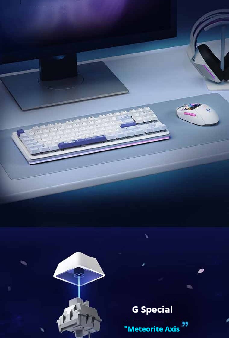 Logitech X Genshin Impact Co branded Gift Box Wireless Keyboard and ...