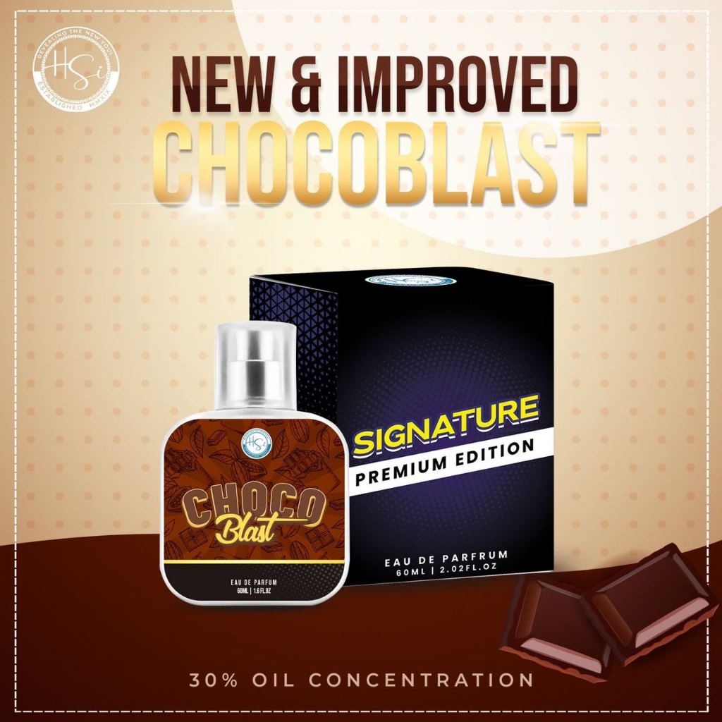 Choco Blast Perfume 60ml Premium Edition By HSI Scents Collection ...