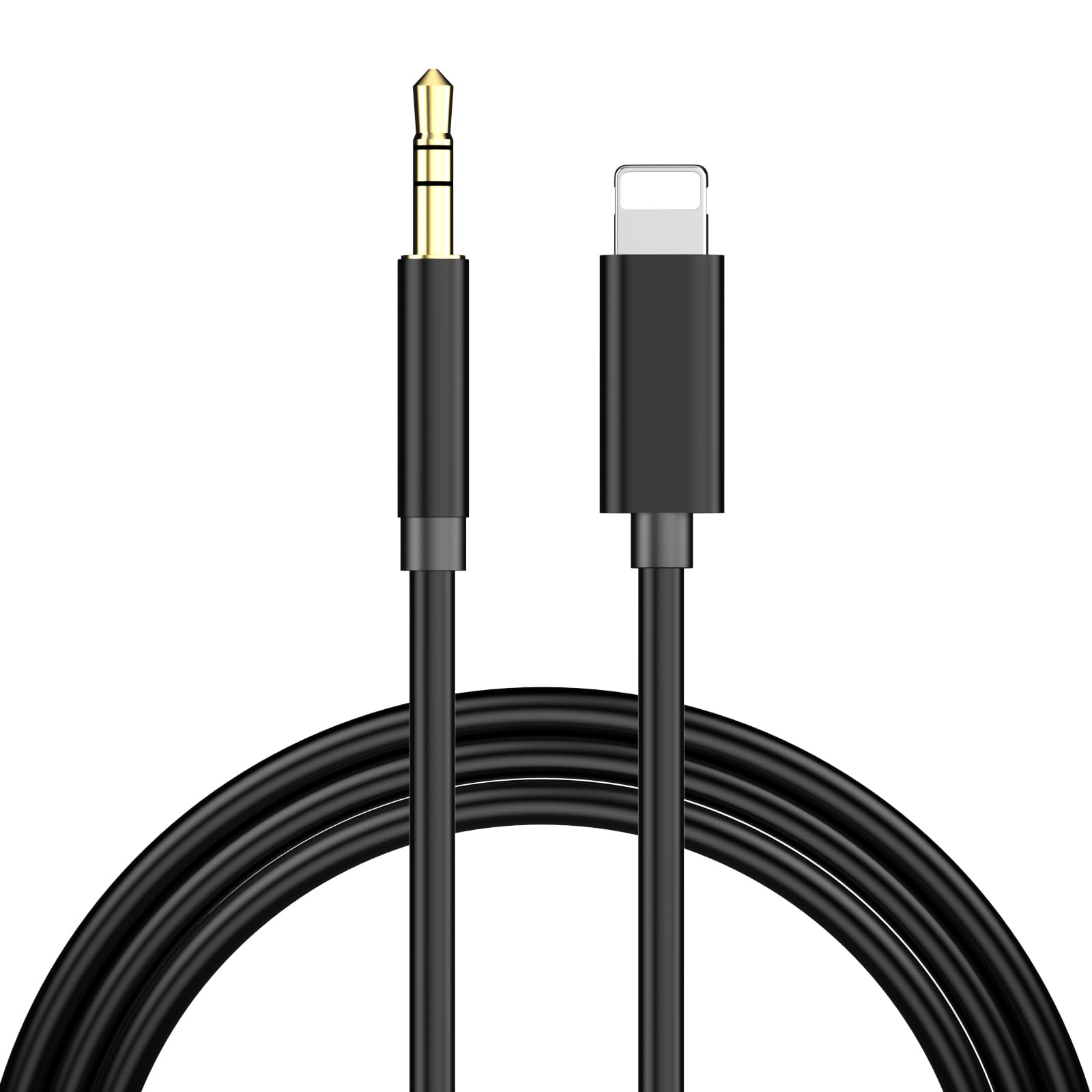 Aux Cable for iPhone, 3.3 Feet (1.0 Meter), Headphone Jack Adapter Plug ...