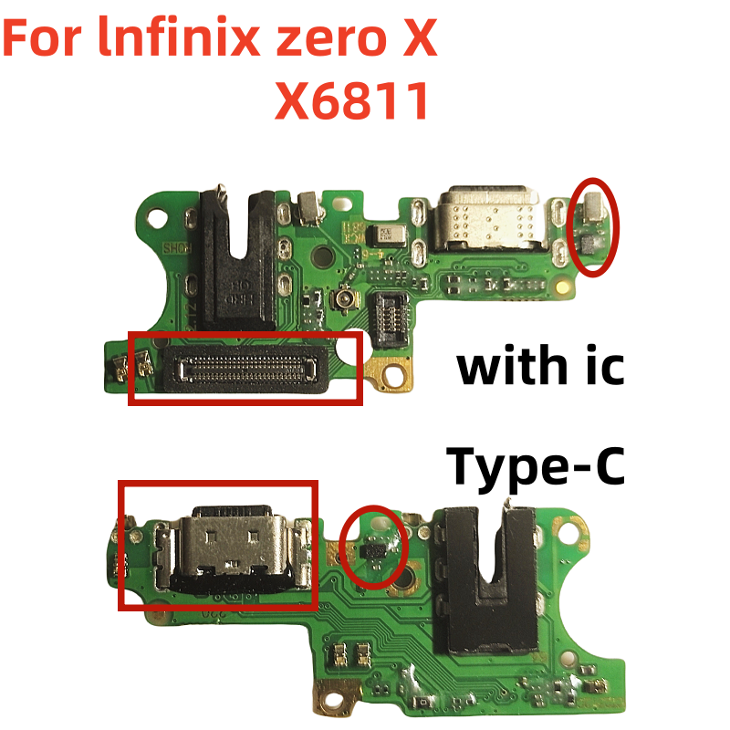USB charging charger port board for Infinix Zero x Pro X6811 ...