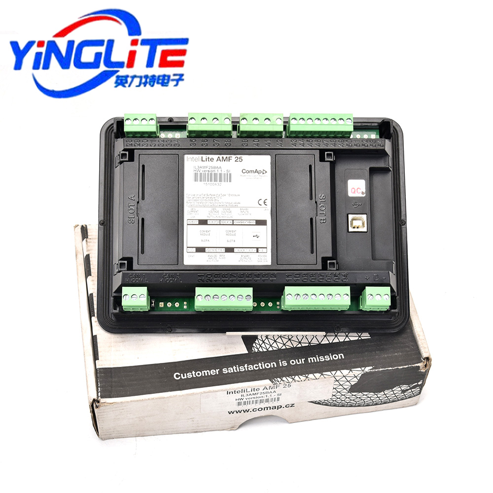 Original InteliLite AMF 25 Diesel Generator Controller Module AMF25 LCD ...