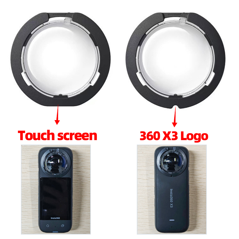 Standard Removable Lens Guard For Insta360 X3 Upgraded Lens Protector ...