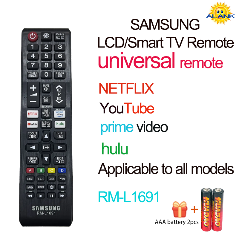 Alank-universal Remote Control Genuine 100% Suitable for Samsung LCD ...