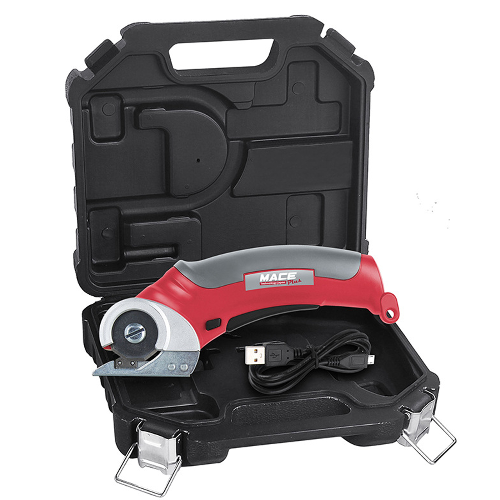 [Local delivery] 2000mAh Portable Cordless Electric Round Scissors ...