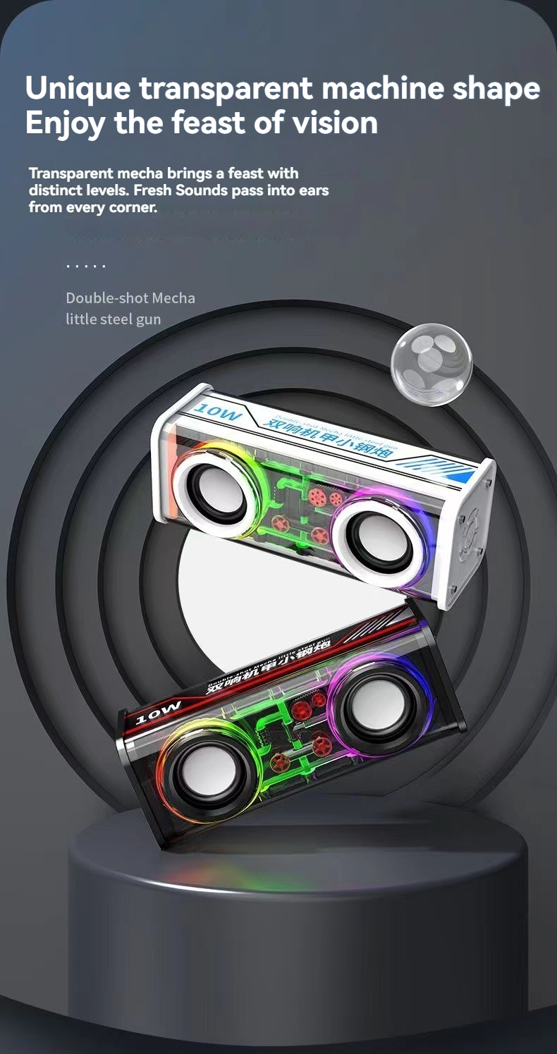 LIZY Bluetooth Speaker Wireless With Subwoofer Original Bass Colorful ...