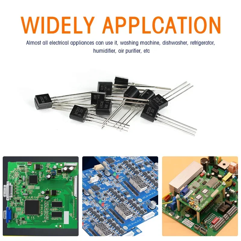 200PCS TO-92 Transistor Assorted Kit 10Values BC327 BC337 BC517 BC547 ...