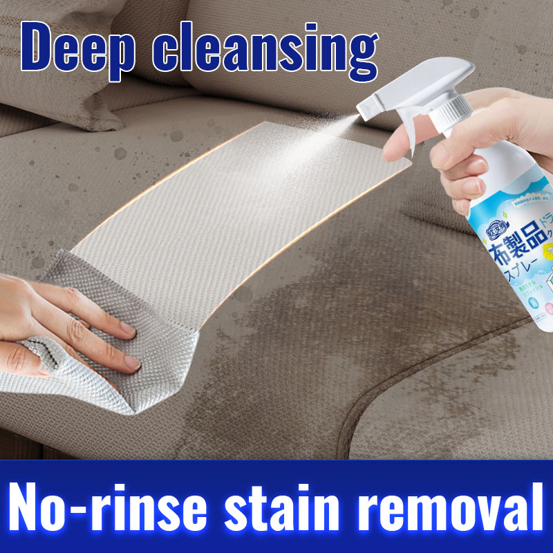 Sofa Cleaner 500ml Foam Carpet Fabric Cleaner Spray Sofa Cleaner for Fabric No Washing | Shopee ...