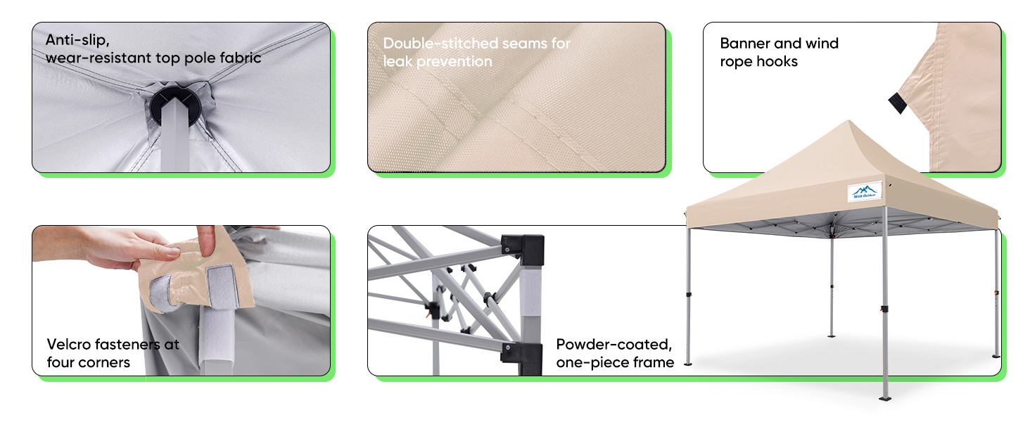 Retractable Car Tent Canopy Tent 2X2 2X3 3X3 3X4.5 3X6 Khaki Blue Tent ...