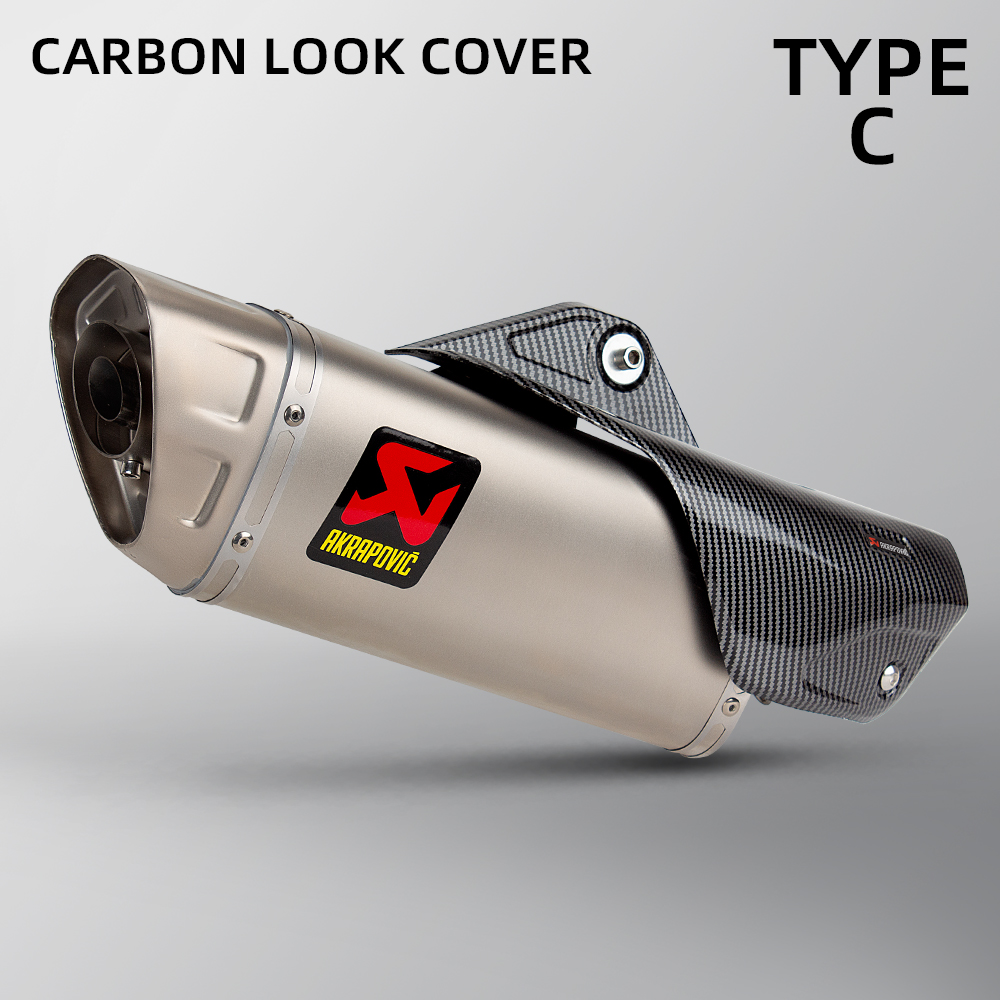 Akrapovic R1/M1 motorcycle bike exhaust muffler with DB killer/Silencer ...