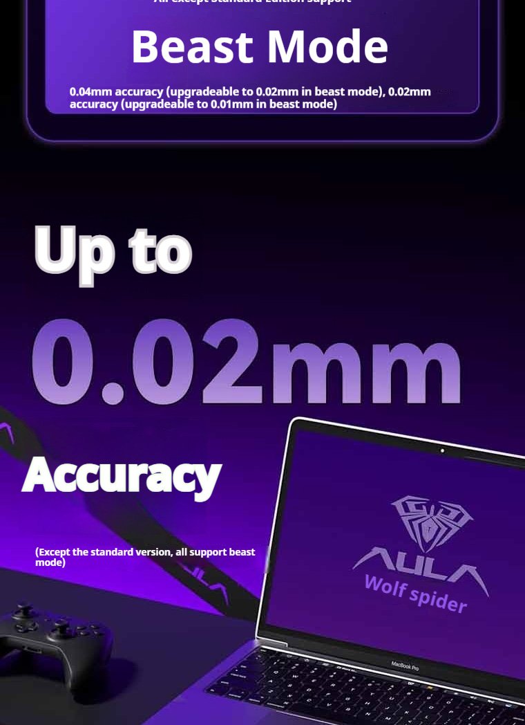 AULA WiN 60/68HE gaming wired magnetic axis keyboard, 8K return rate ...