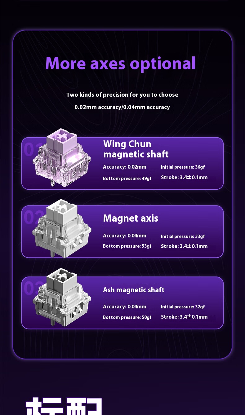 AULA WiN 60/68HE RT esports game customized mechanical wired connection ...