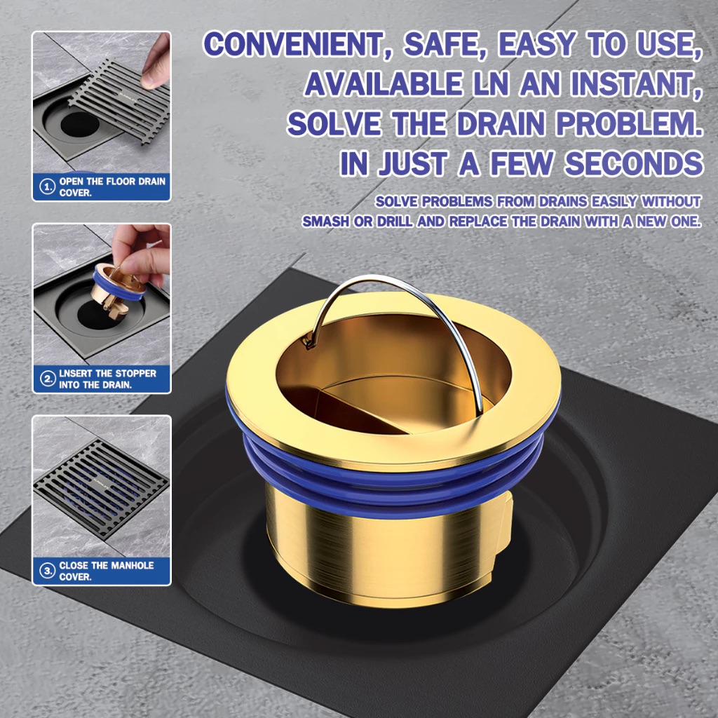 Floor Drain Multifunctional Floor Drain Anti Odor Anti Clogging ...