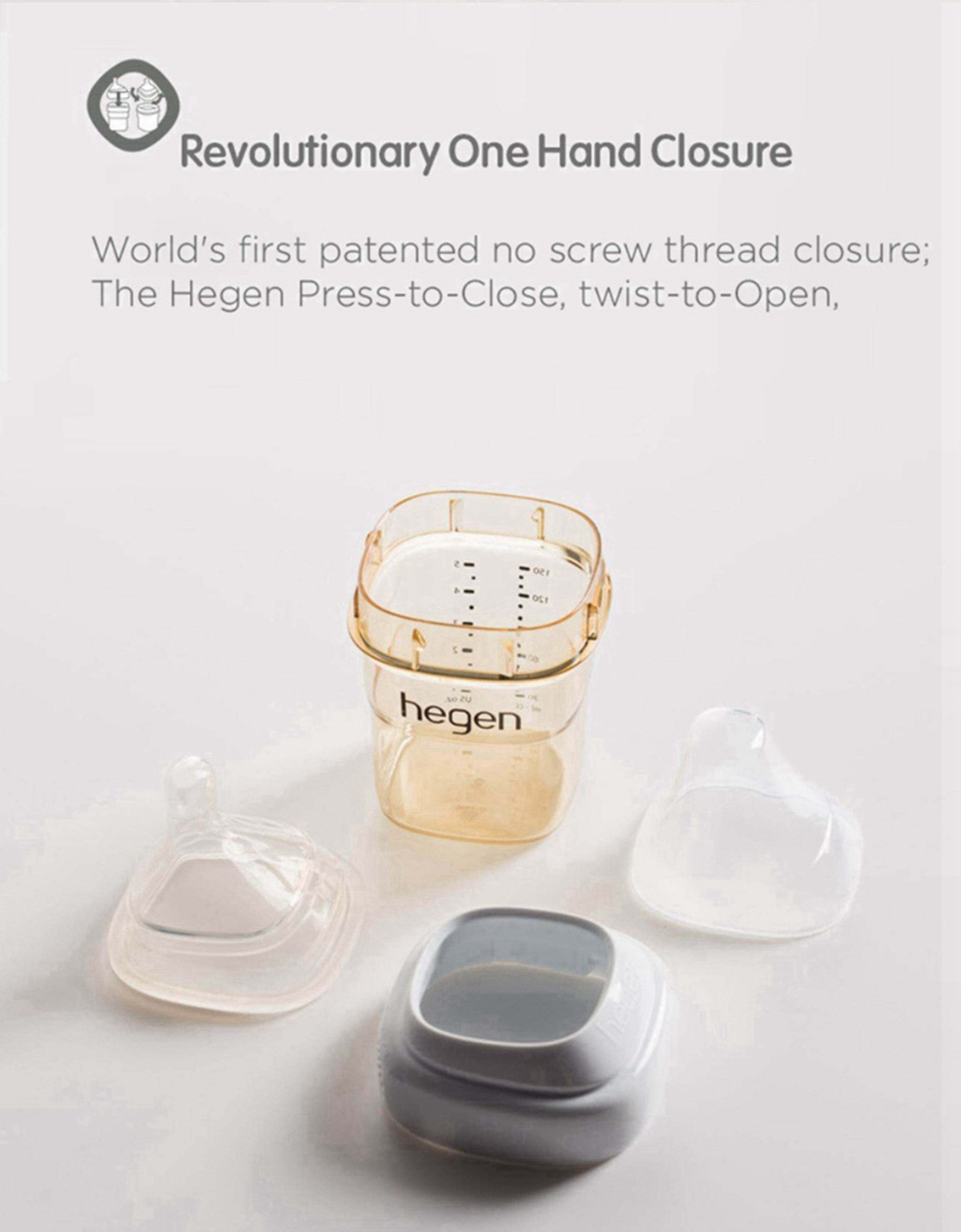 Hegen PCTO Feeding Bottles PPSU 240ml/8oz with 3m+ Medium Flow Teat | Shopee Philippines