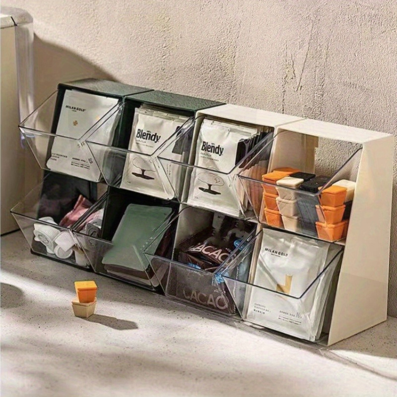 1pc Tea bag storage box, tea room, coffee capsule storage rack, desktop ...