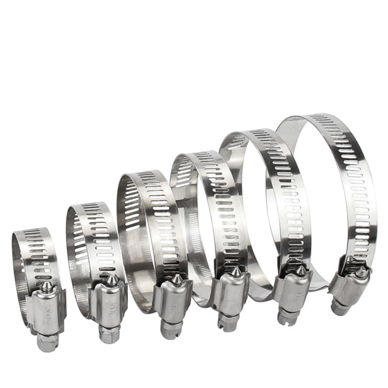 Universal T Bolt Style 304 Stainless Steel Exhaust Pipe Clip Car Fuel ...