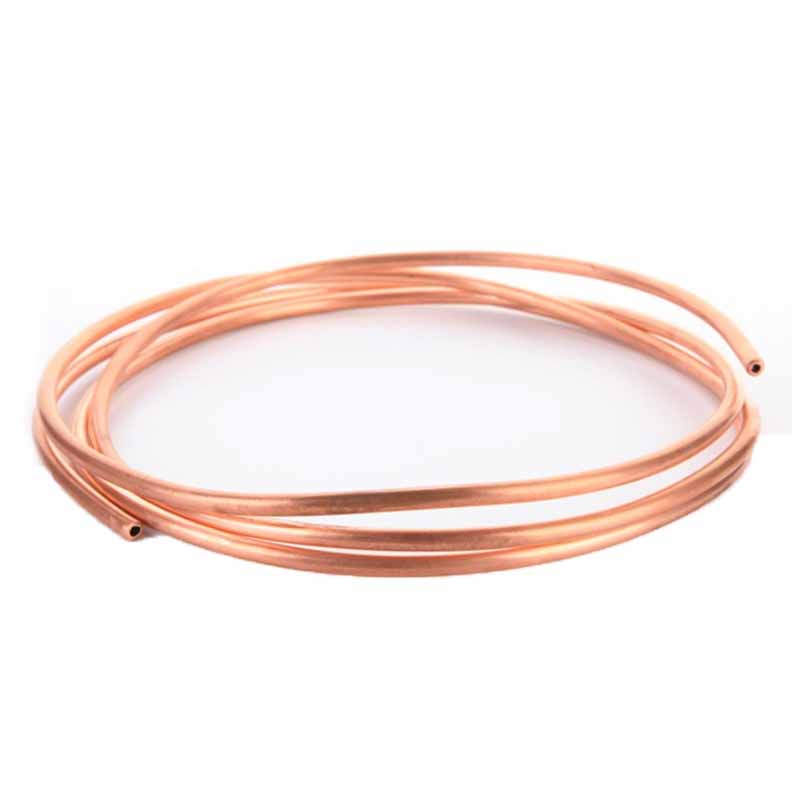 Soft Coil Copper Tube Hollow Pipe Is For Diy Handicraft Industry T2 Red ...