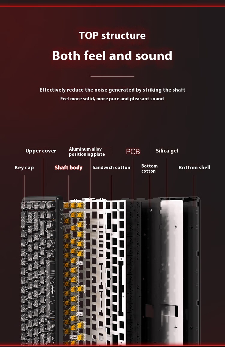 AJAZZ AK680MAX wired magnetic axis keyboard 0 dead zone RT adjustable 0 ...