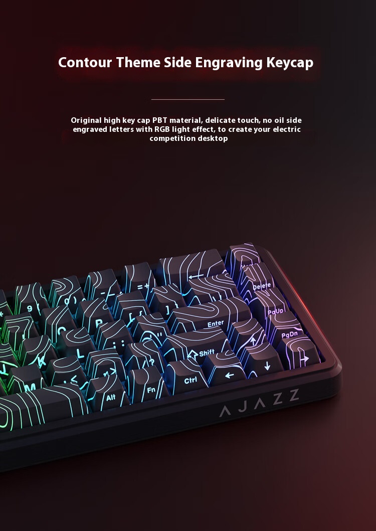 AJAZZ AK680MAX wired magnetic axis keyboard 0 dead zone RT adjustable 0 ...