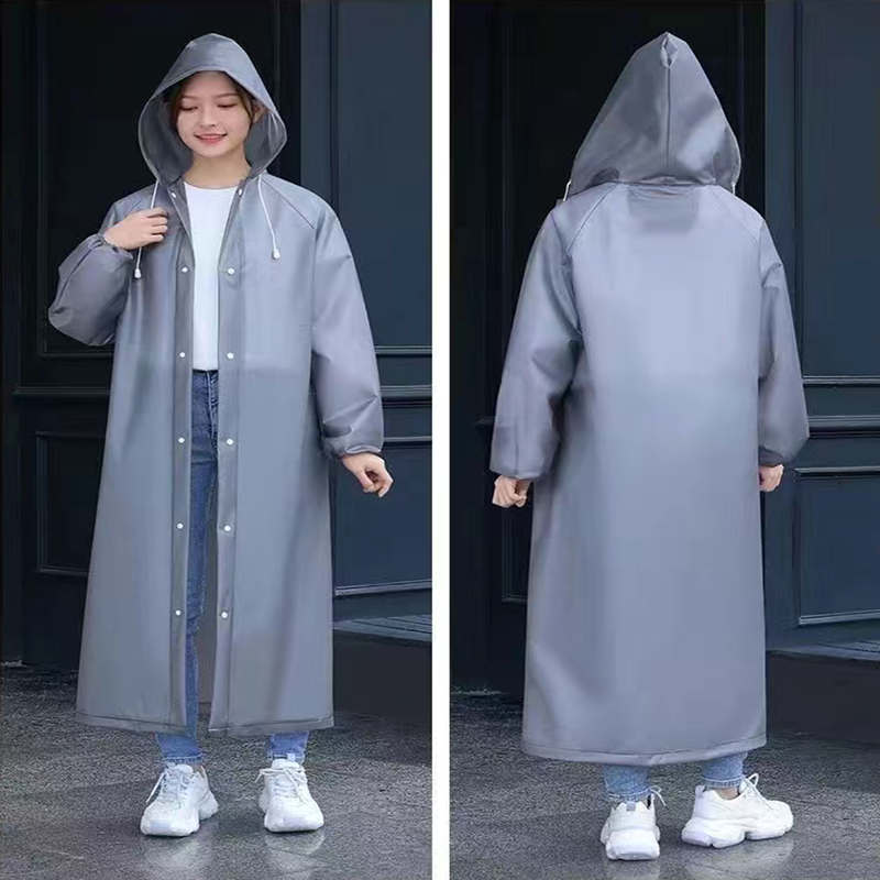 Unisex raincoat, portable raincoat jacket, men's and women's raincoat ...