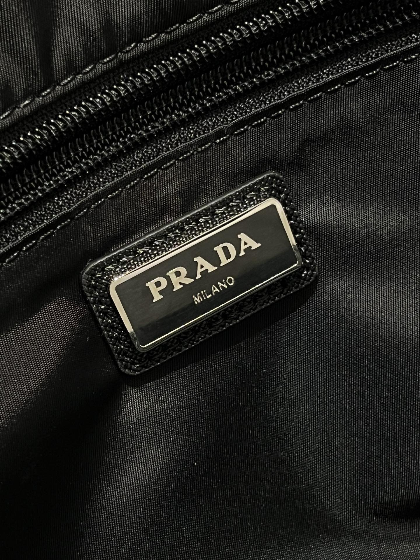 PRD Re-Nylon and Saffiano Leather Tote Black | Shopee Philippines