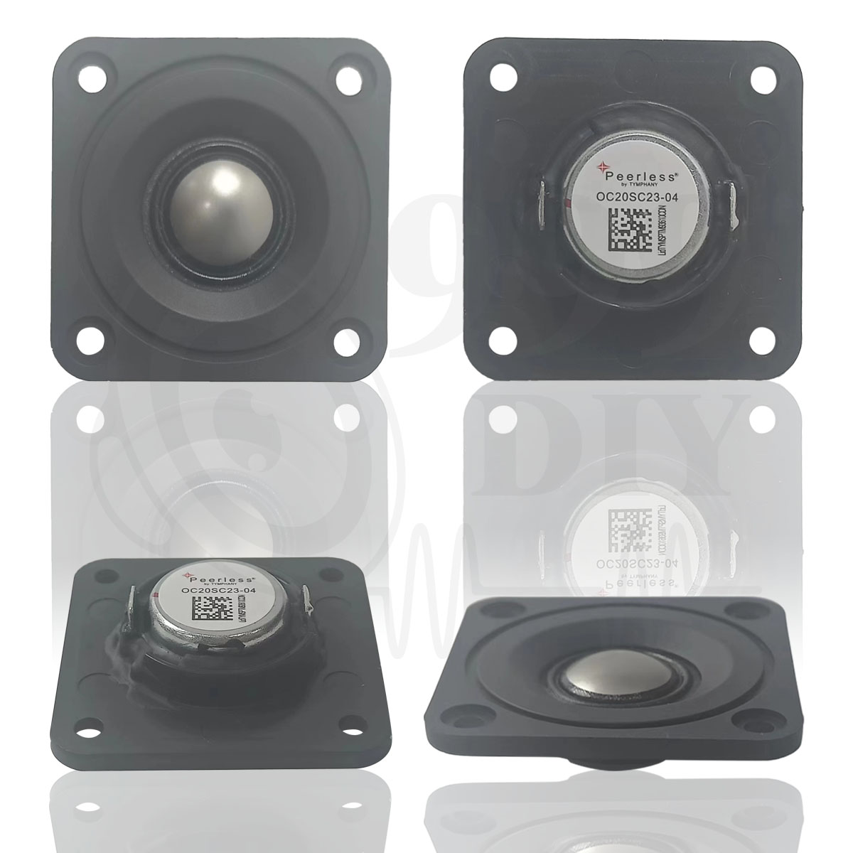 999DIY Peerless 2 inch 4Ω 15W Tweeter Speaker Car Stereo Car Audio ...