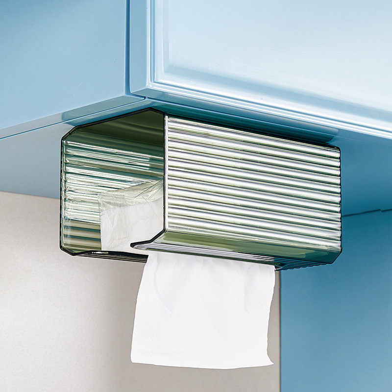 Tissue Box Wall-mounted tissue box Multifunctional box Wall-mounted box ...